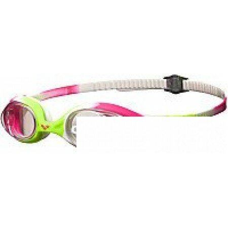 Очки для плавания ARENA Spider Jr 92338 16 (lime fuchsia/white/clear), для детей