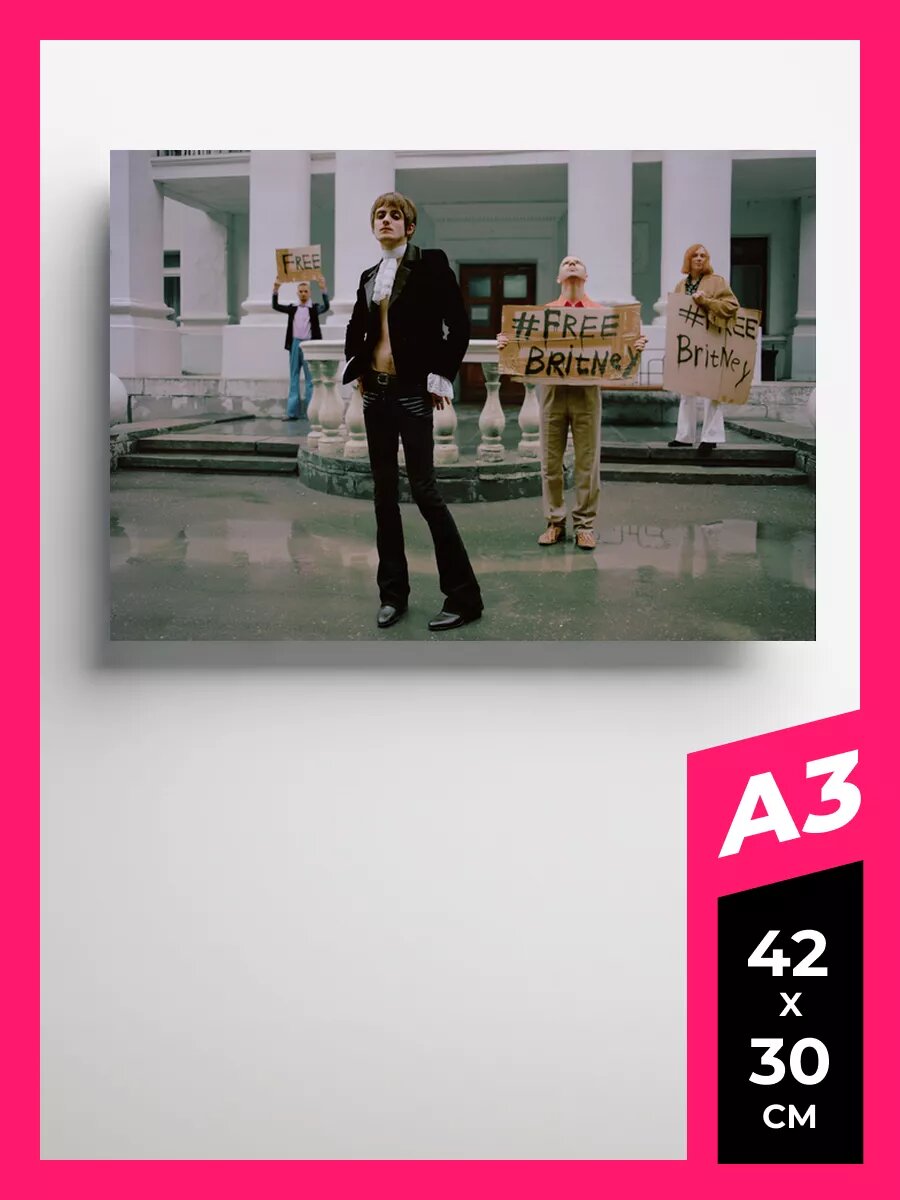 Постер Пошлая Молли плакат на стену А1, А2, А3, 50 на 70 30, матовая фотобумага премиум качества