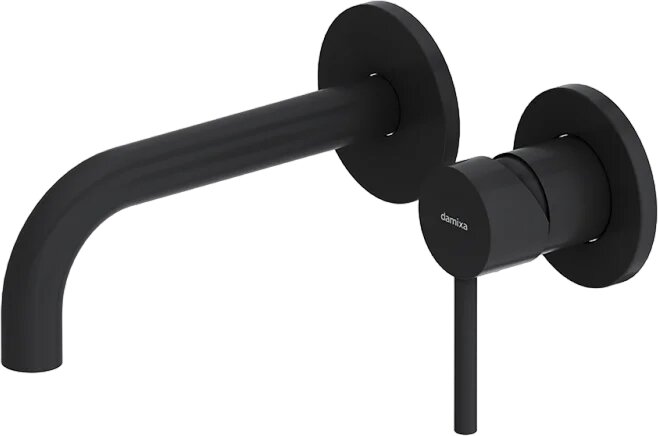 Смеситель для раковины Damixa Scandinavian Pure 360260300 встраиваемый, скрытого монтажа, матовый, черный, из латуни