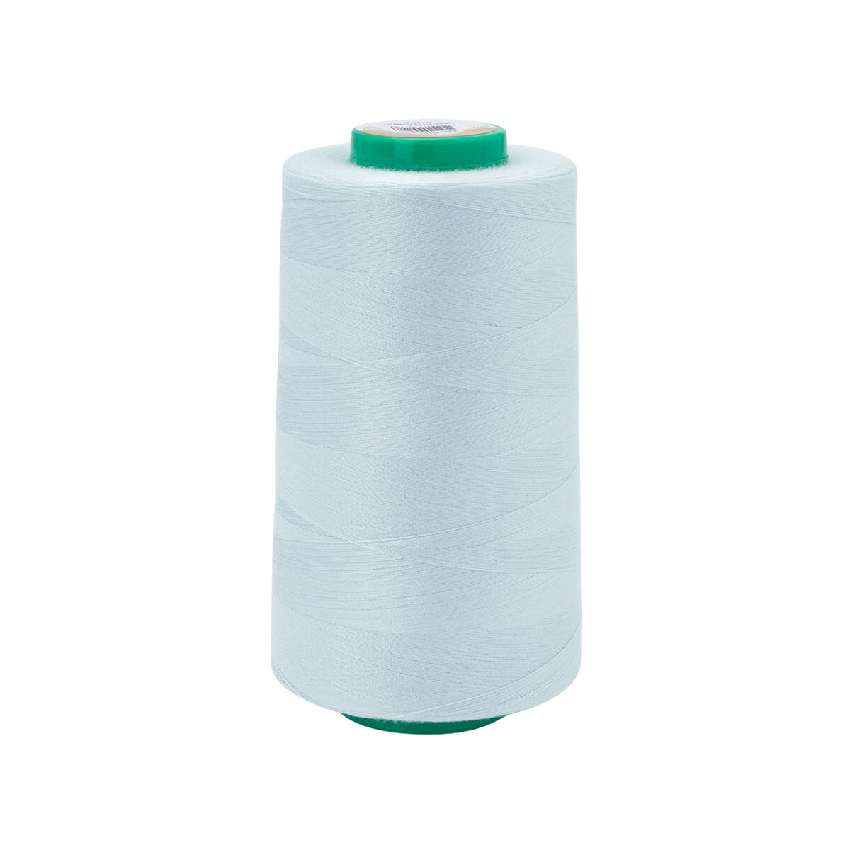 Нитки для шитья, промышленные 50/2, для тонких тканей, 5000 ярд, Bestex (K196 бледно-голубой)