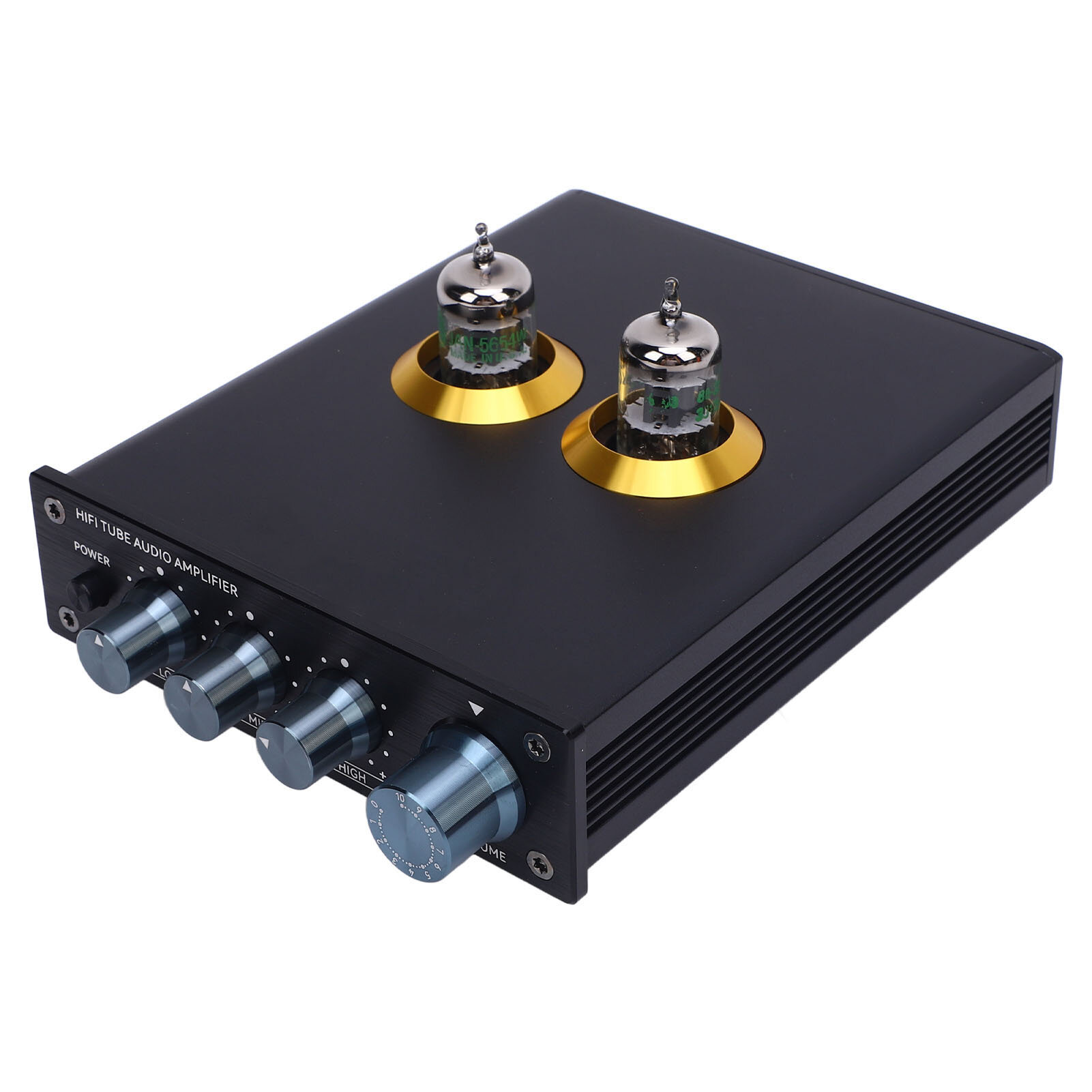 Ламповый фонокорректор Hi-Fi стерео предусилитель, головной усилитель, усилитель для наушников, фронтальная эквализация, вилка США