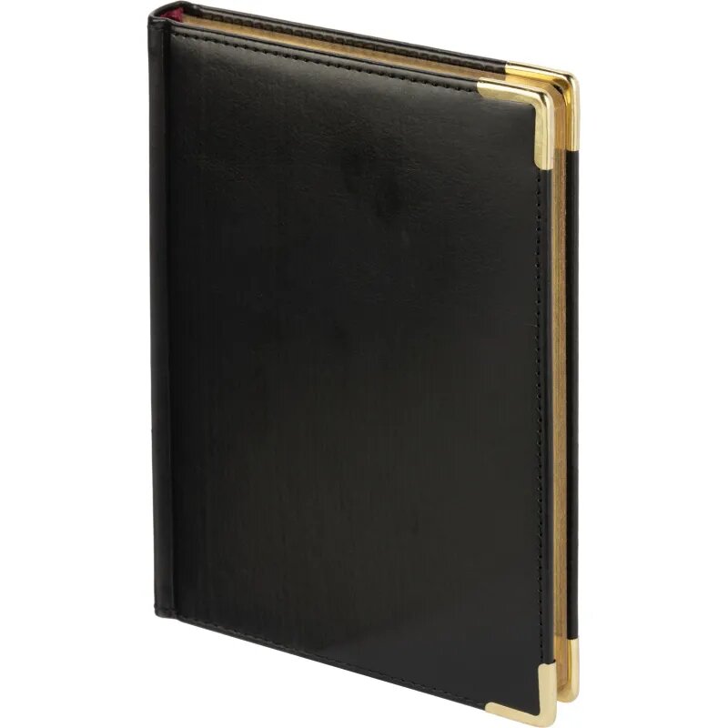 Ежедневник недатированный А5+, 145х205, Sidney Nebraska, чер, з. уг 3-128/17