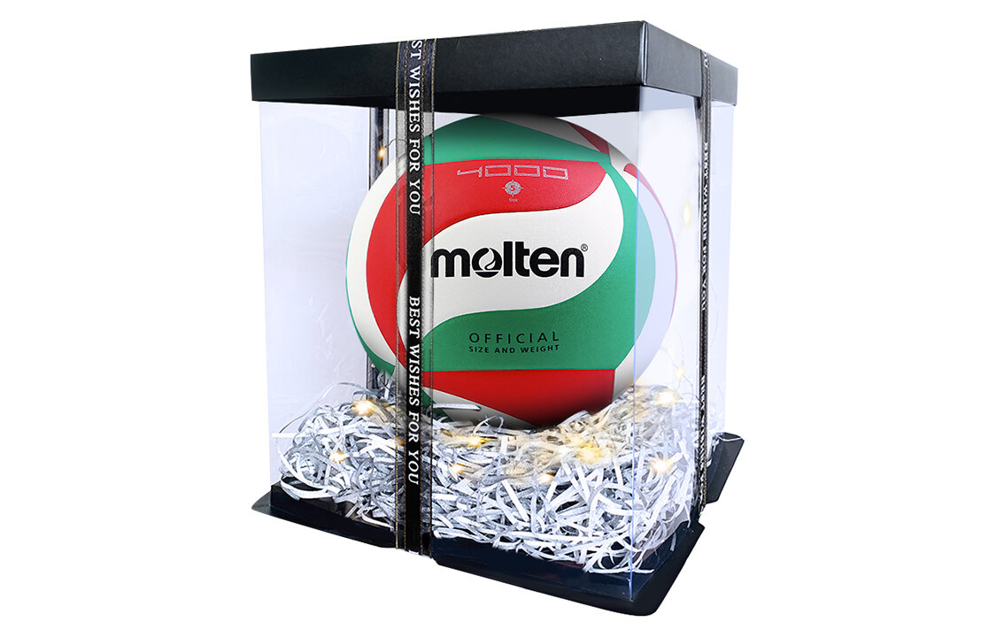 Волейбольный мяч унисекс Molten Butyl 4969586, multicolor, Size 5 EU