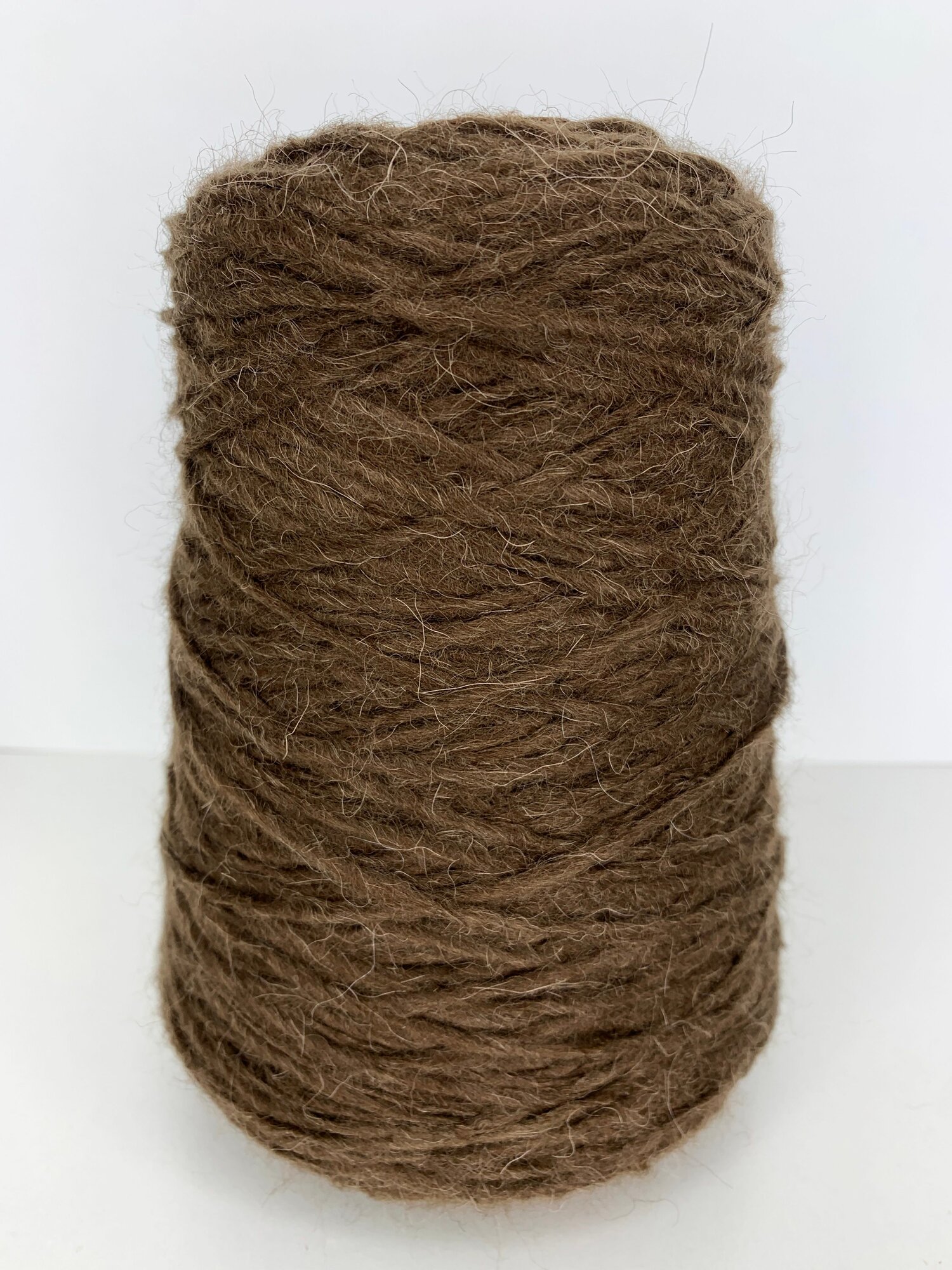 BELLONE - Pecci Filati; 25% baby альпака, 45% меринос, 30% п/а; 120м/100гр; col.11543 коричневый; вес 300гр, italyyarn