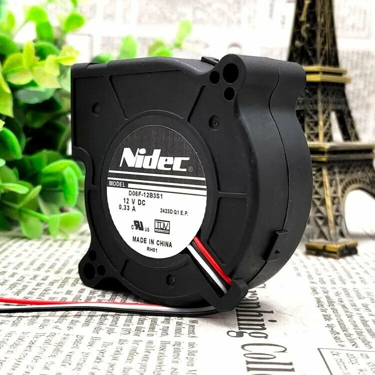 5pcs * Новый оригинал D06F-12B3S1 12V 0.33A 6cm 6025 60x60x25mm вентилятор Радиатор