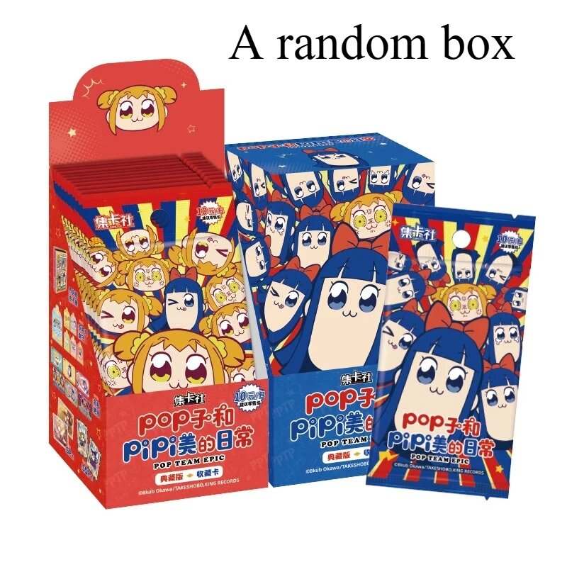 10 упаковок CARDFUN POP TEAM EPIC аниме-карты Bandai