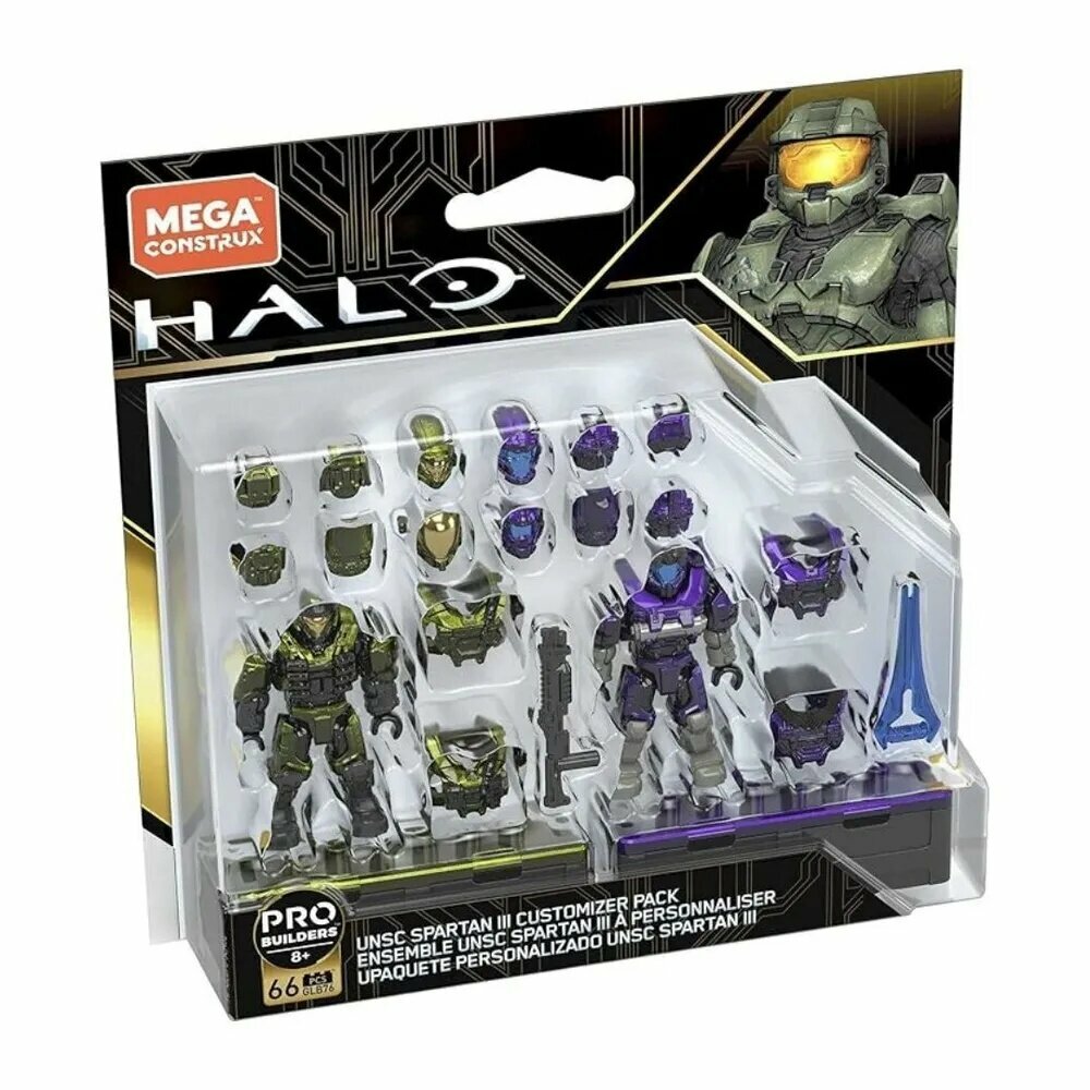 Набор для настройки Mattel Mega Construx Probuilders Halo Spartan Armor st