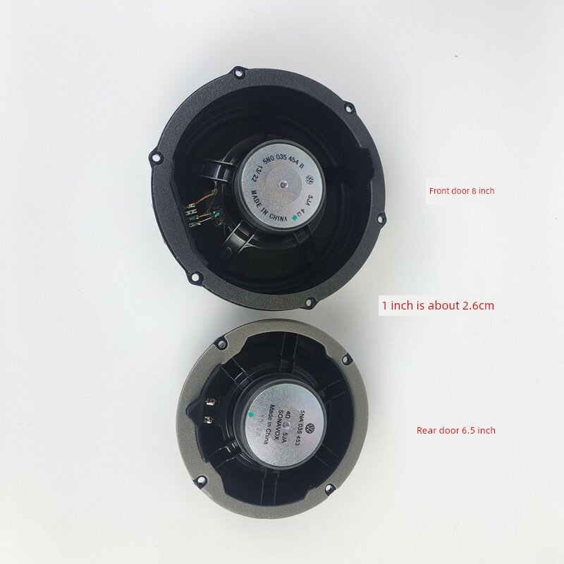 Оригинальный 8-дюймовый автомобильный динамик для передней двери Volkswagen Tiguan L, OEM-совместимость, замена