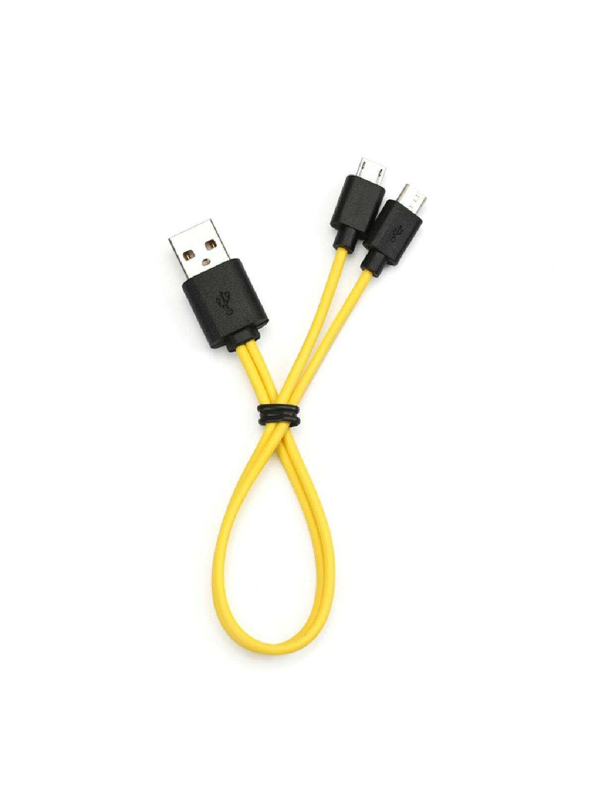 Кабель USB-Micro USB 2 в 1, зарядка для 2 устройств Micro USB, зарядный шнур