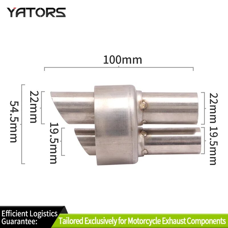 5,5 мм универсальный глушитель выхлопной трубы мотоцикла Escape Moto из нержавеющей стали шум DB Killer звук для YAMAHA для BMW B