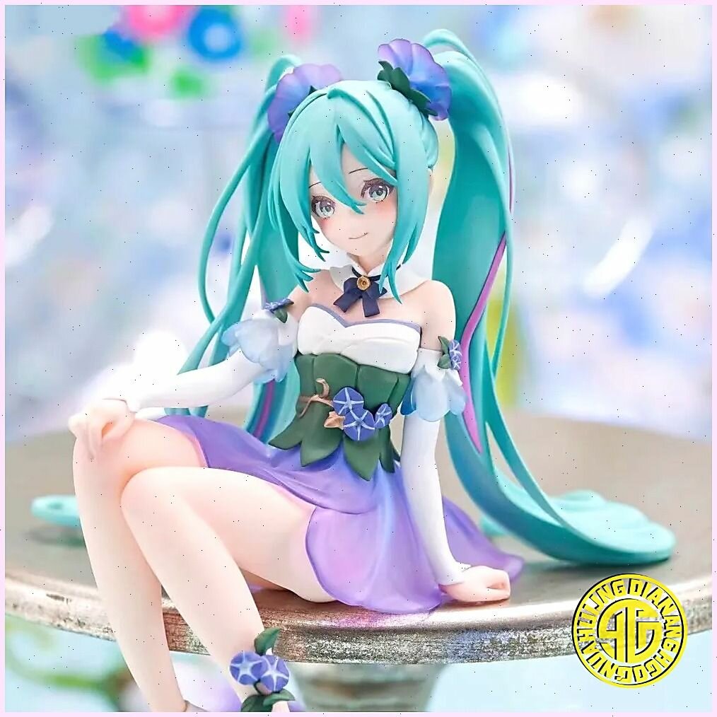 Статуя цветочного эльфа из мультфильма "Хасан Мику"/miku hatsune flower elf(15cm)