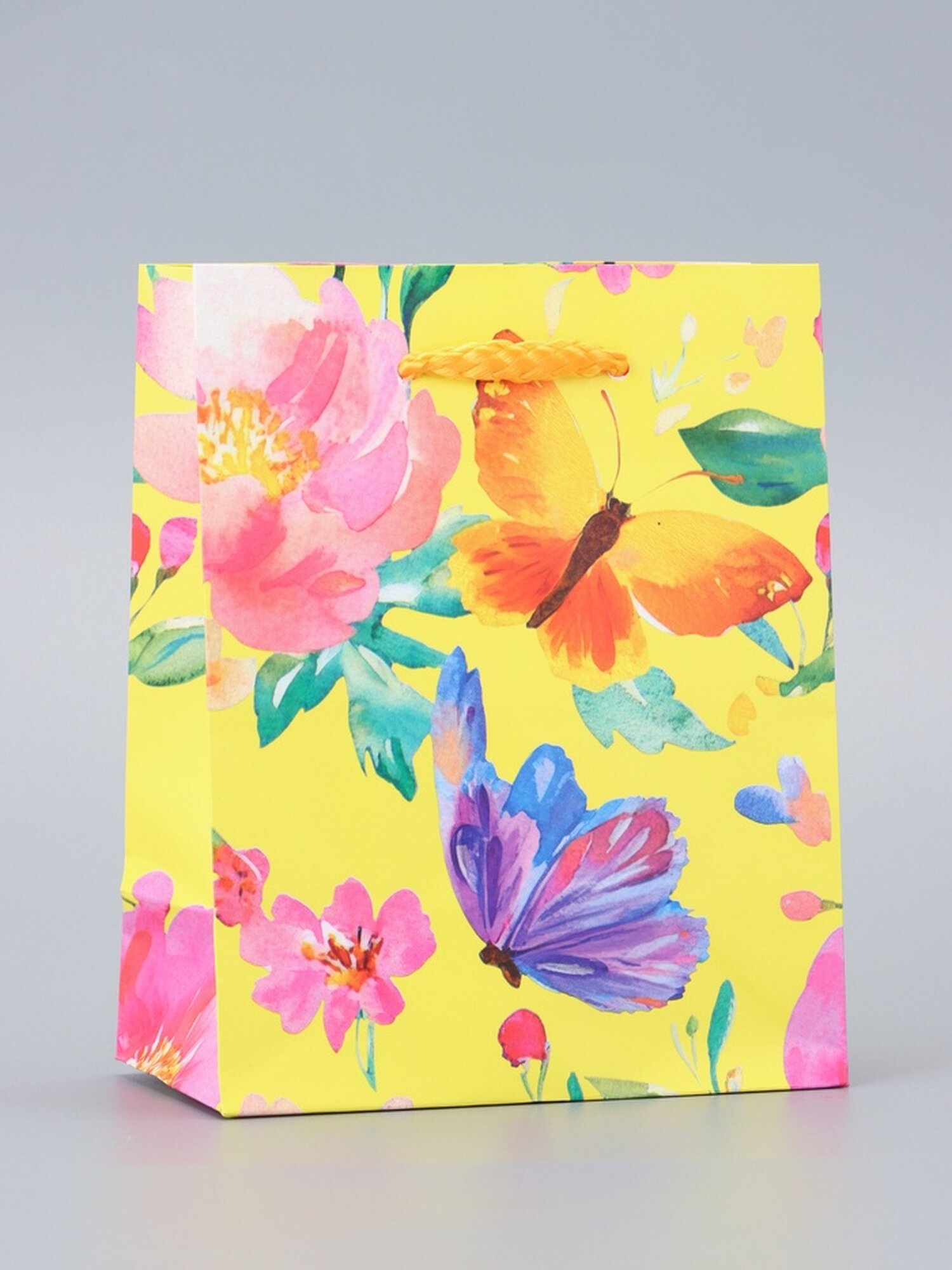 Пакет подарочный ламинированный «Мечта» 11.5×14.5×6.5 см