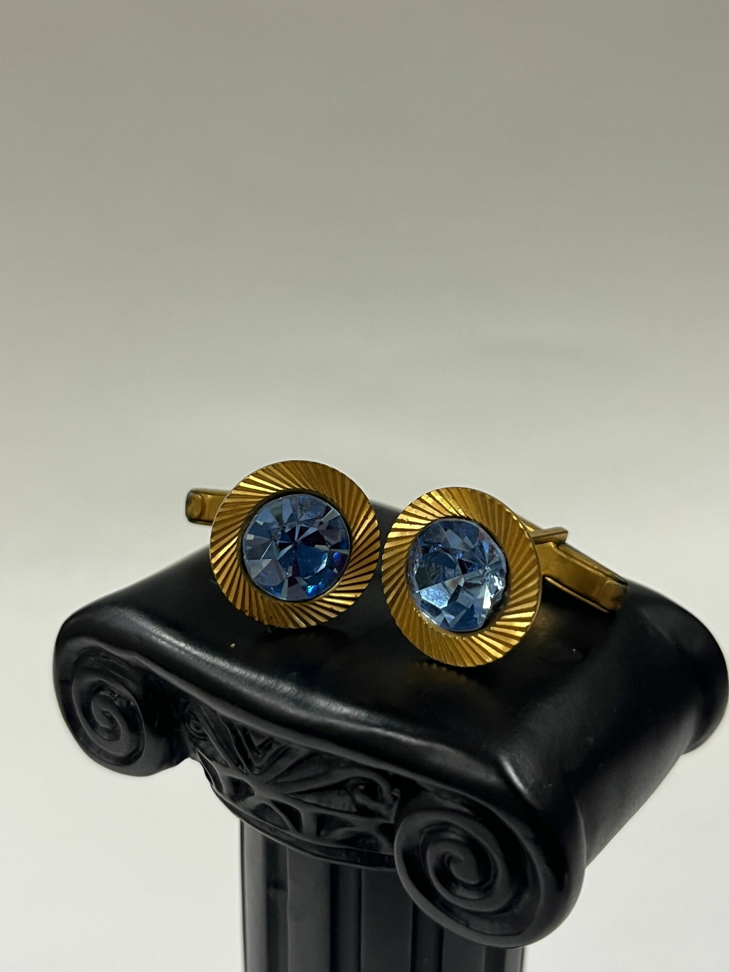 Советские винтажные запонки, стекло. Сделано в СССР