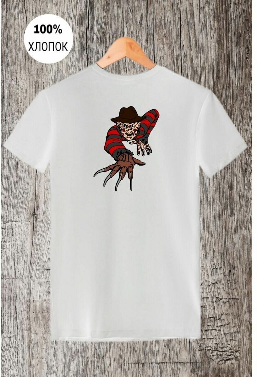 Футболка Кошмар На Улице Вязов Фреди Крюгер