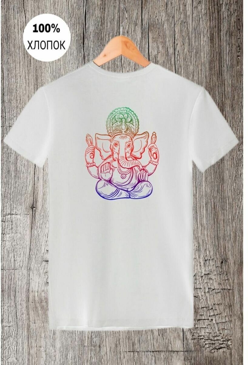 Футболка Индийский Бог Ганеша Вера