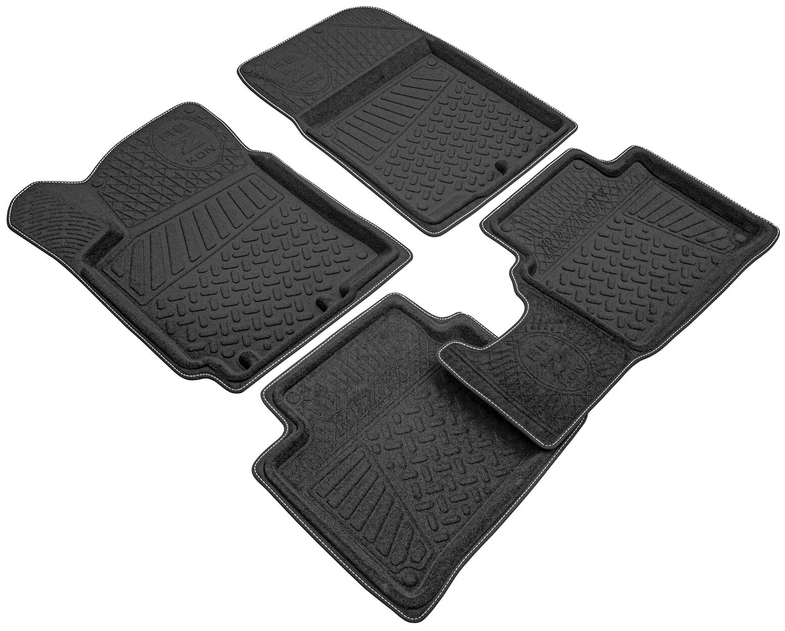 Коврики в салон 3D Evaplast для Hyundai Solaris (10-17),