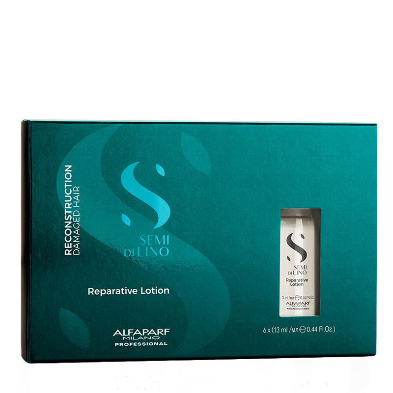 ALFAPARF MILANO/SEMI DI LINO RECONSTRUCTION/Лосьон восст. д/поврежд волос 6*13 мл