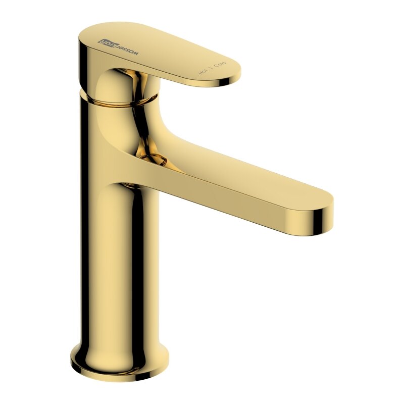 Смеситель для раковины WasserKRAFT Neckar (2103) глянцевое золото