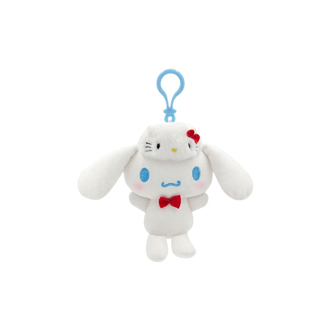 LFashion Life x Sanrio Kuromi Melody BIG Ухо Собака GOOD Looking Милый Плюшевый Брелок Рюкзак Украшение Подвески аниме-тематики 10cm