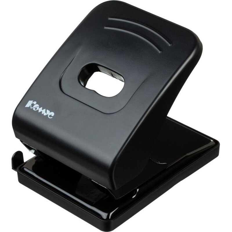 Дырокол Комус Vigor 6365 черный до 40л. 390559