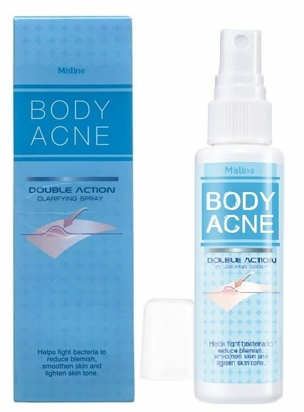 Очищающий спрей для проблемной кожи тела Mistine "Body Acne" от акне, угрей и прыщей 50 мл.