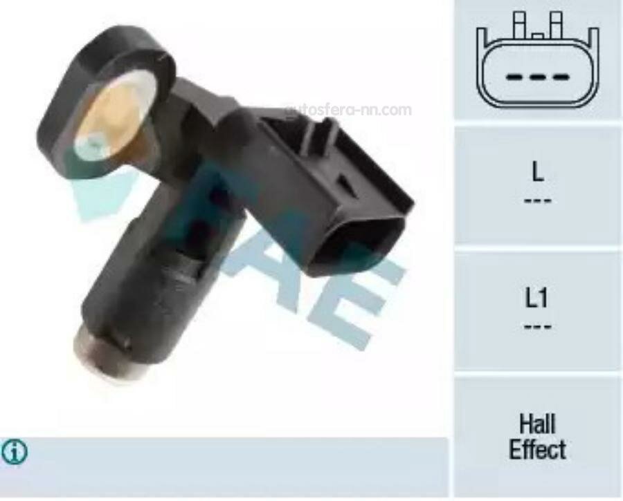FAE 79431 Датчик положения коленвала CHRYSLER