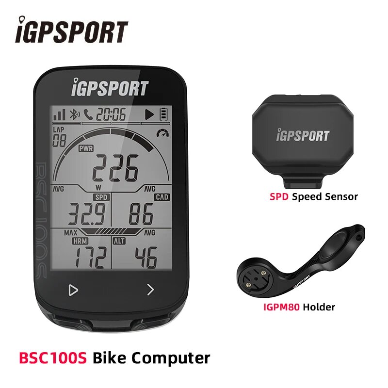 IGPSPORT BSC100S Велокомпьютер BSC100S M80 SPD