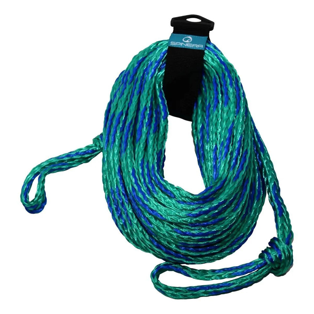 Фал для 4-местных баллонов Spinera towable 4 person tube rope green/blue