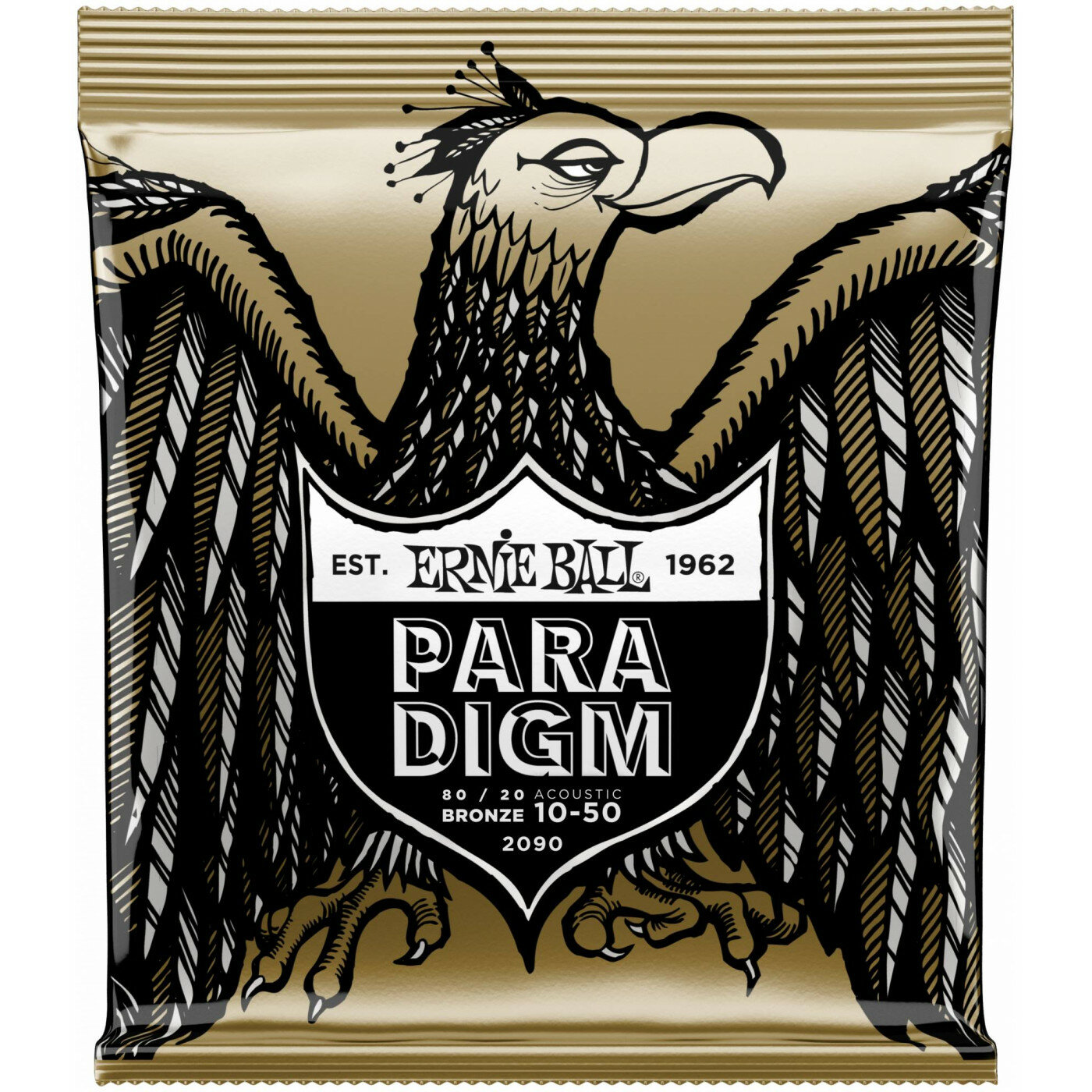 Струны для акустической гитары Ernie Ball 2090 Paradigm 10-14-20-28-40-50