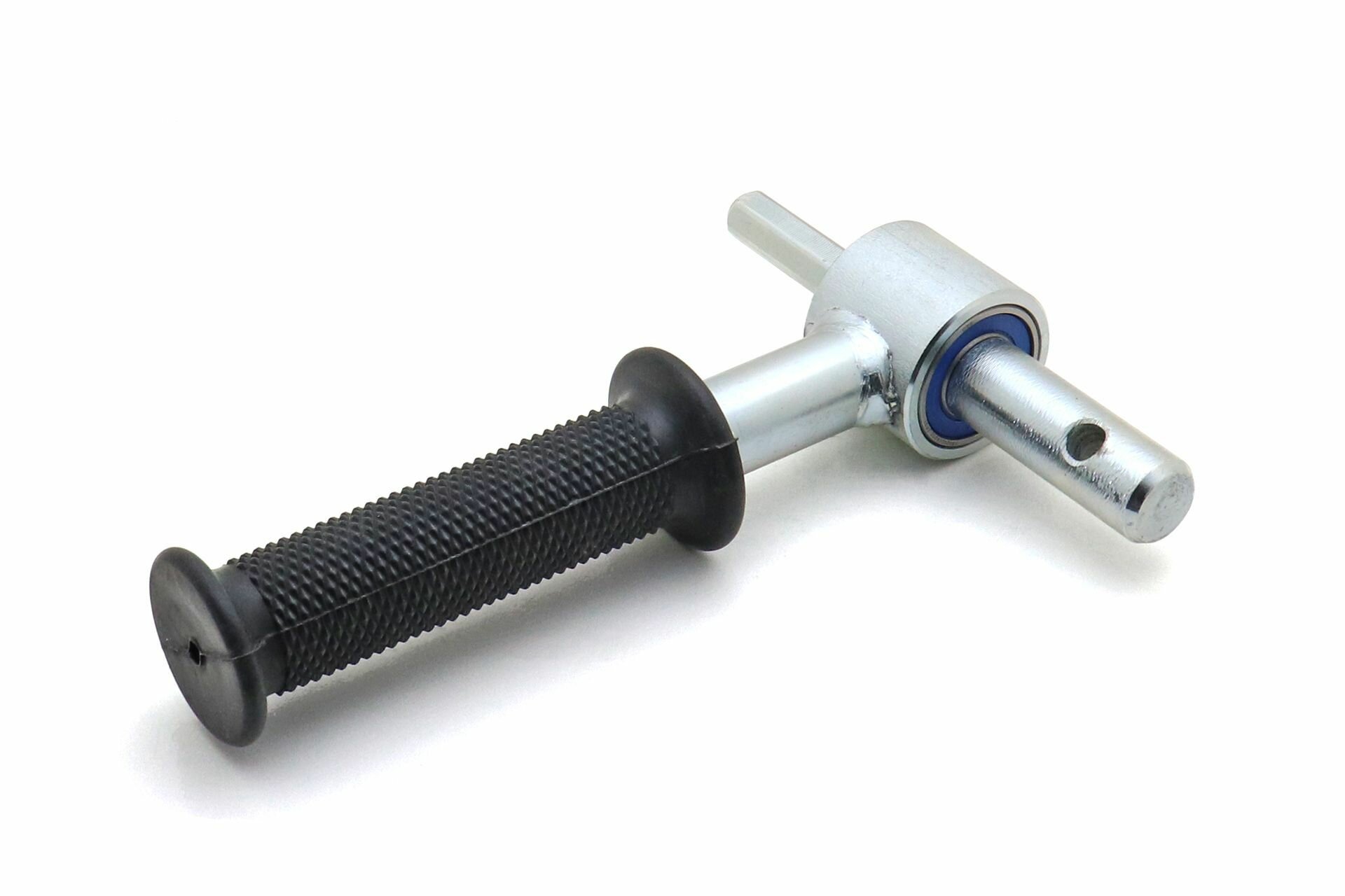 Адаптер шнека по льду с рукоятью для шуроповерта посадка 20 мм на подшипнике металл