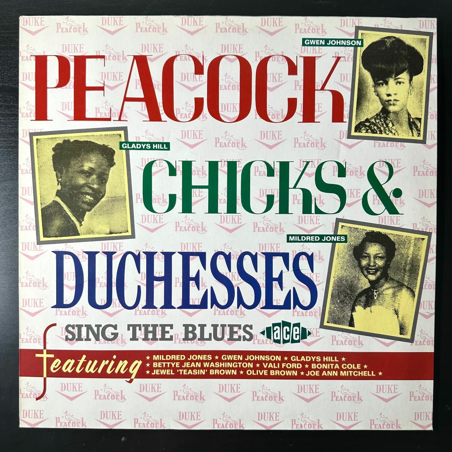 Виниловая пластинка Сборник Peacock Chicks & Duchesses Sing The Blues (Германия 1988г.)