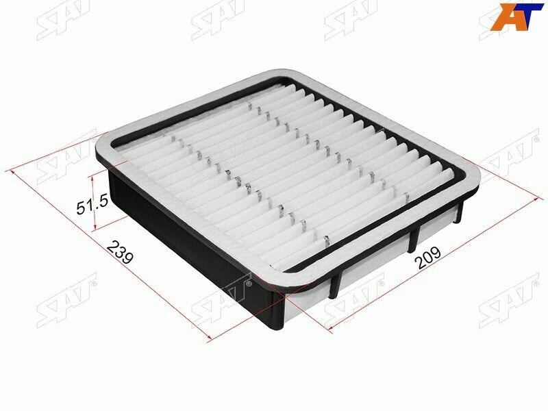 . SAT Фильтр воздушный для TOYOTA MARK II/BLIT _X11_ 00-07 1/2JZFSE/1JZGE