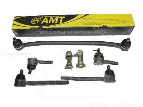 Комплект тяг рулевой трапеции ваз 2101-07 с метизами амт (2101-3003000)