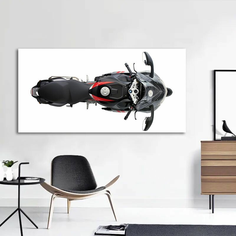 Картина "Стильные авто", 40х80см, поп-арт, холст, дерево, крепление "крокодил"