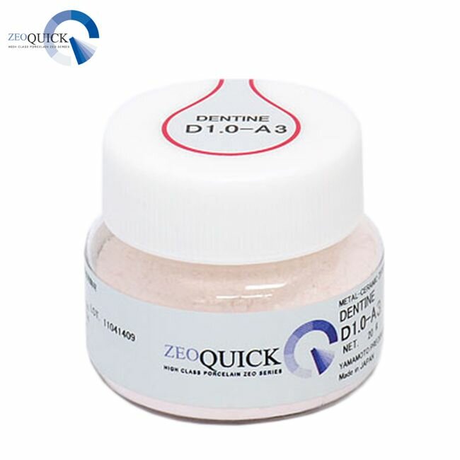 Дентин-1.0 Dentine D1.0-A3, порошок, 20г, ZEOQUICK, Yamakin (Япония)