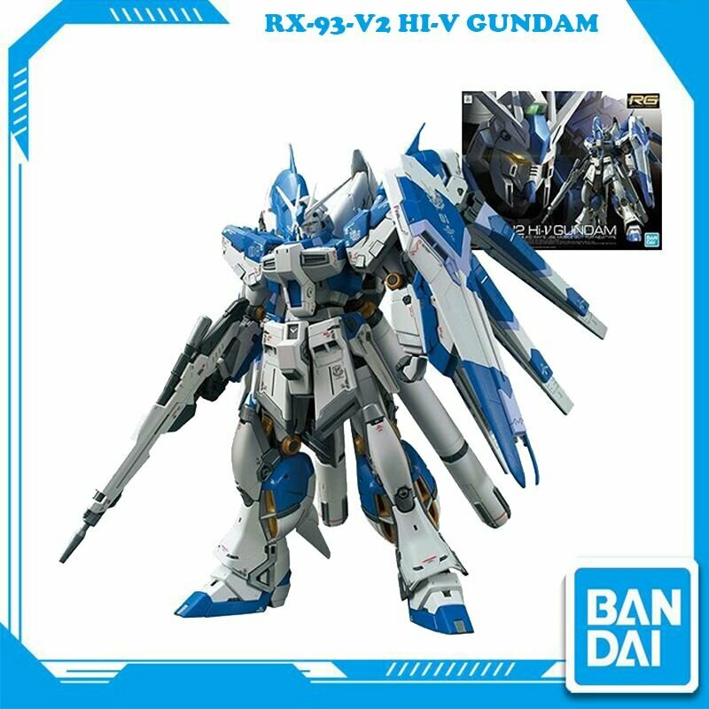 Фигурка Bandai RG 1/144 RX-93-V2 HI-V GUNDAM Модель