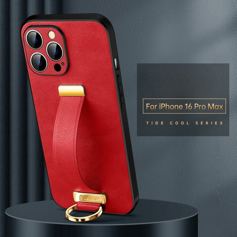 SULADA Роскошное коже чехол для Apple iPhone 16 Pro Max (Эпл Айфон 16 Про Макс) Нескользящий и удобный