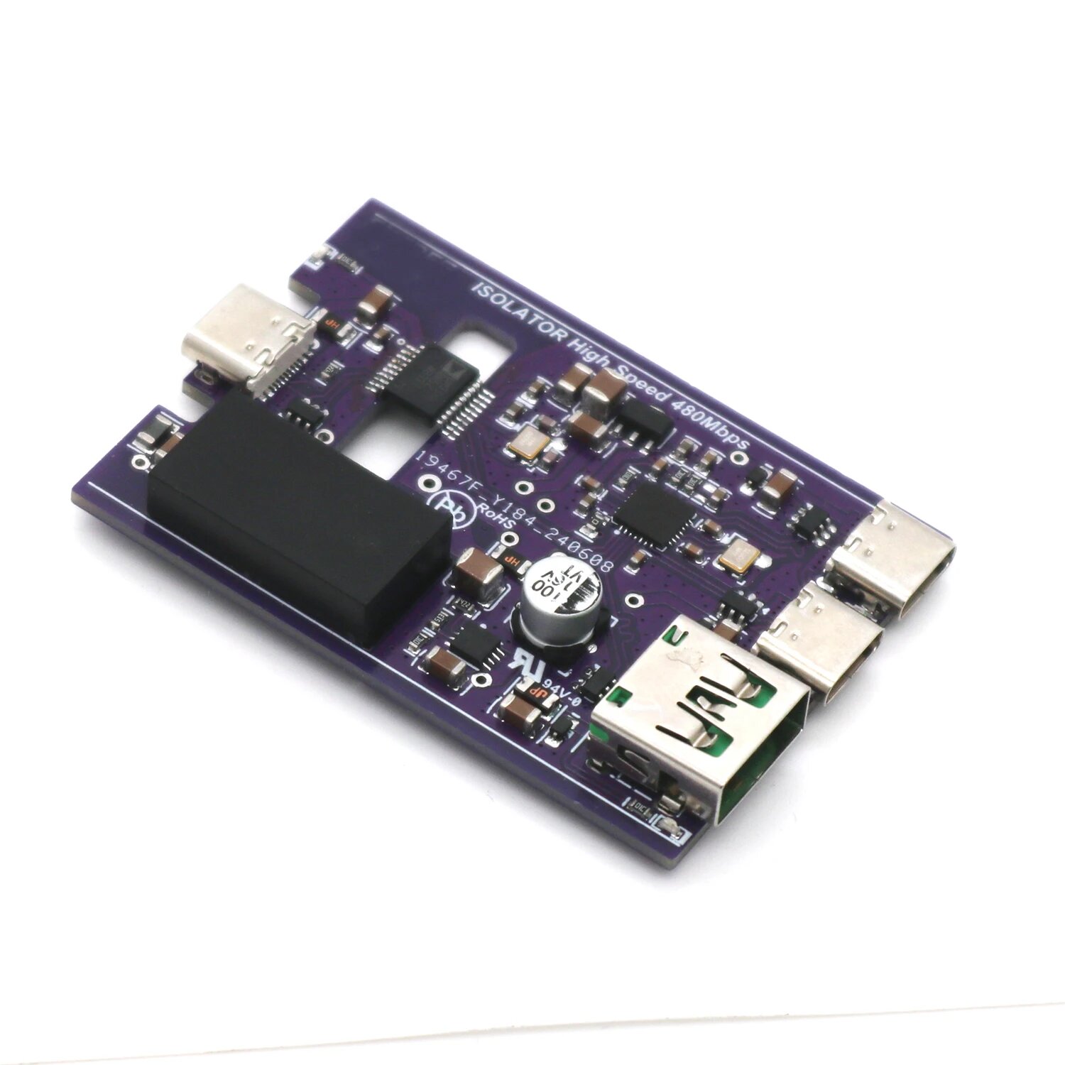 USB 2.0 цифровой изолятор DykbRadio, Adum3166 NO Shell