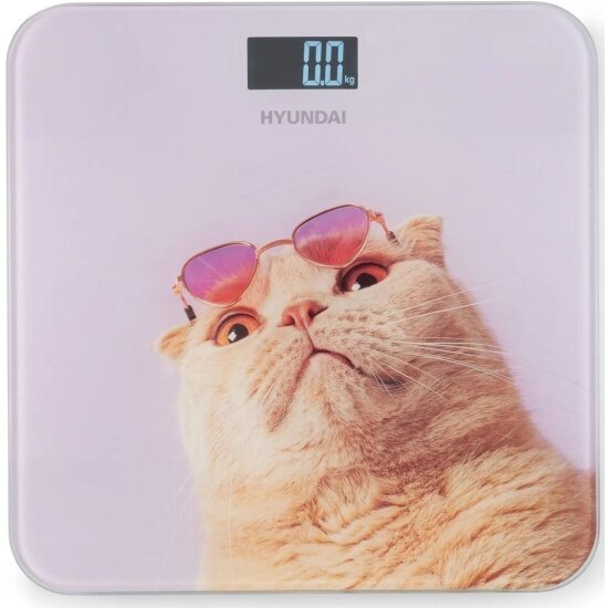 Весы напольные Hyundai H-BS03456, сиреневый