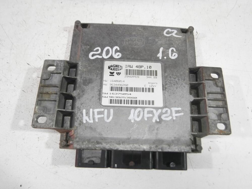 Блок управления двигатель Peugeot 206 9634496280