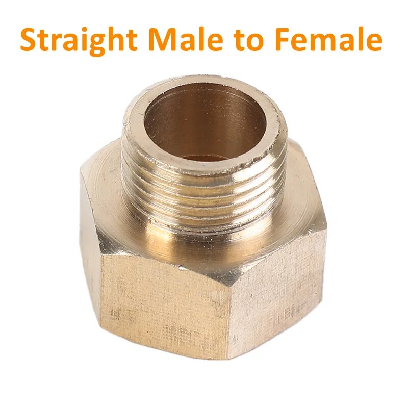 Медные фитинги латунные 1/8"-1" BSP 3/8", I Male to Female
