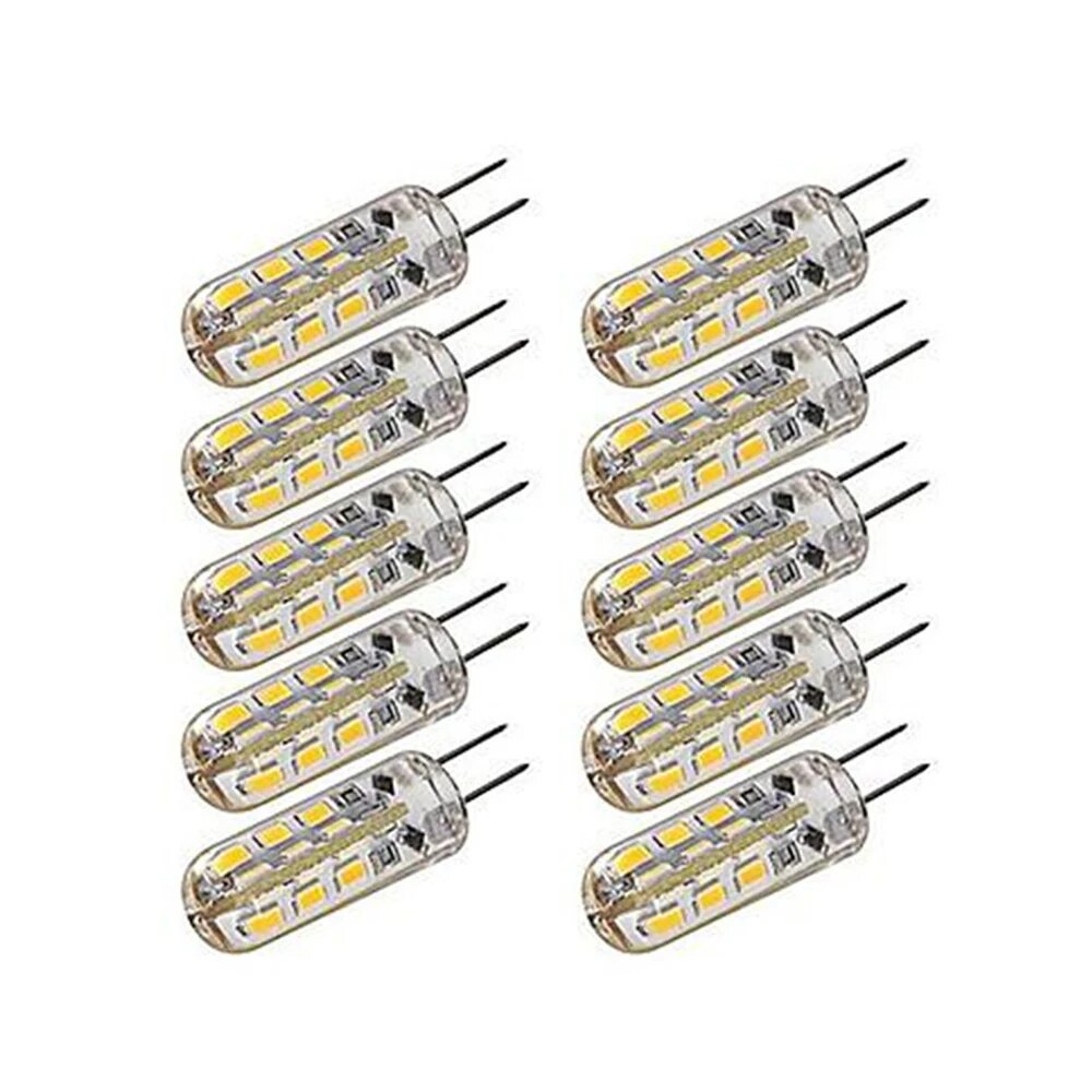 LED лампа G4 12В/220В, теплый белый свет, 24 SMD, AC220V