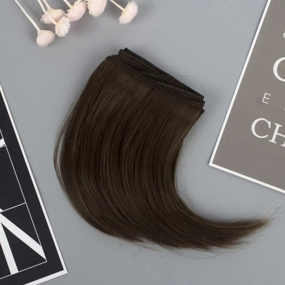 Высокотемпературные кукольные волосы 10*100 см, 7 цветов 2