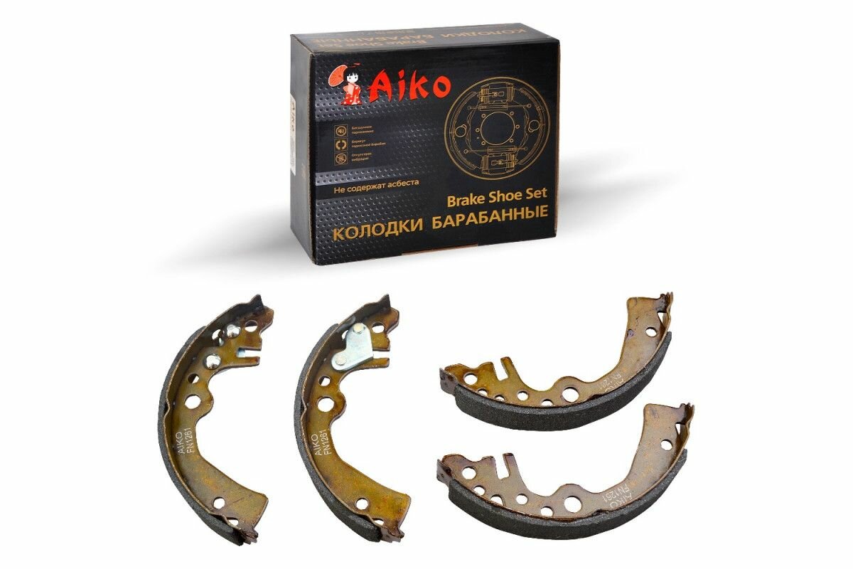 Aiko, Колодки барабанные NISSAN Cube, March, Note (2002-2012 )