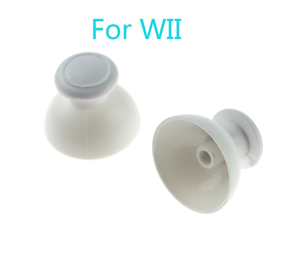 Колпачки для джойстика Wii, белые, 2 шт.