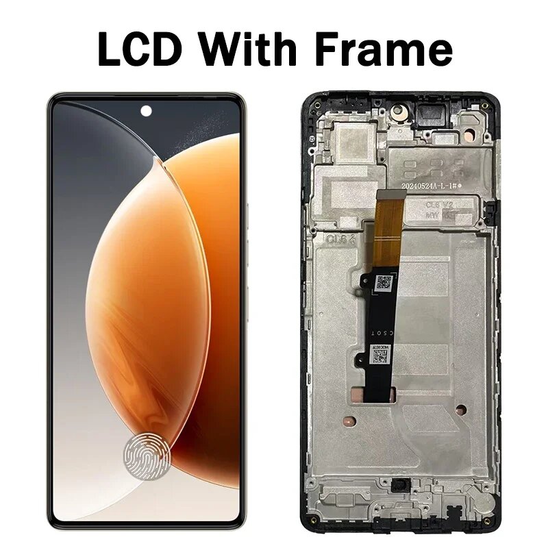 6,78 "AMOLED 120 Гц для Tecno Camon 30 ЖК-дисплей CL6, дигитайзер сенсорного экрана в сборе для Tecno Camon30 4G CL6k дисплей Ori With Frame