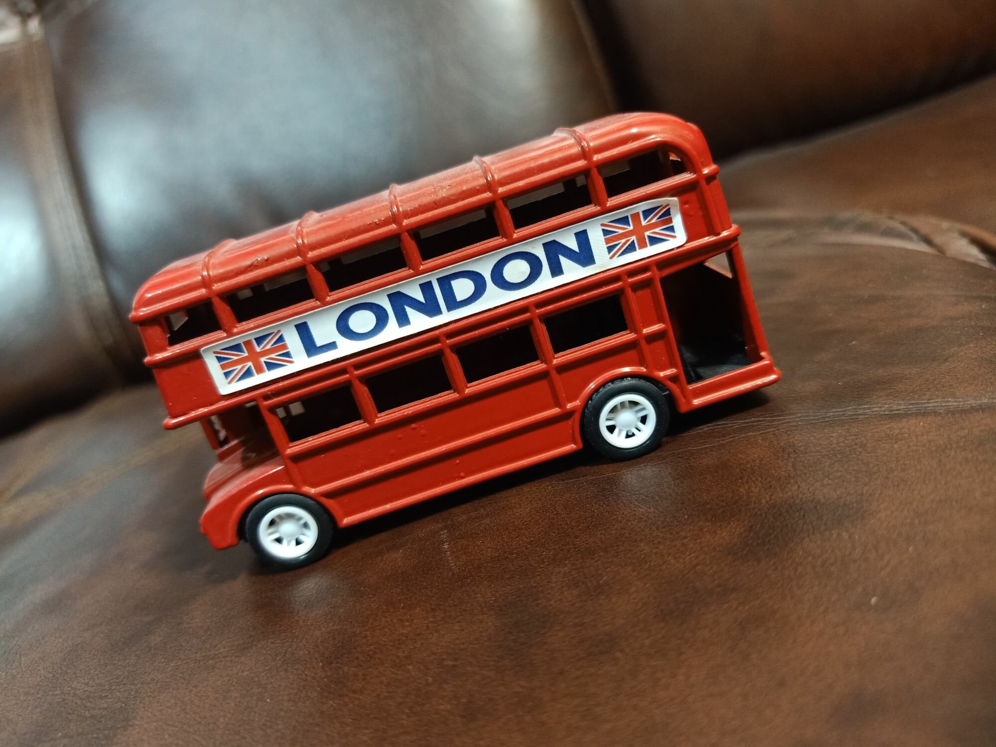 UK LONDON RED BUS BIG BEN - BUCKINGEM PALACE 3.5' литая игрушечная машина