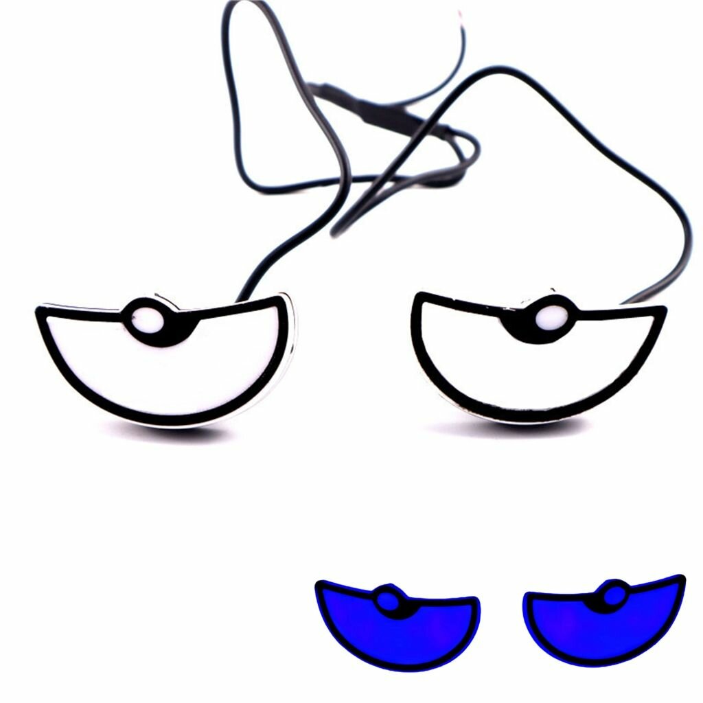 Светодиодные фары для мотоцикла "Глаза монстра"