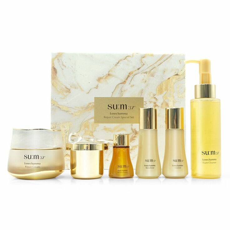 SU: M37 Крем для лица (50мл+50мл) в наборе LosecSumma Repair Cream Special Set