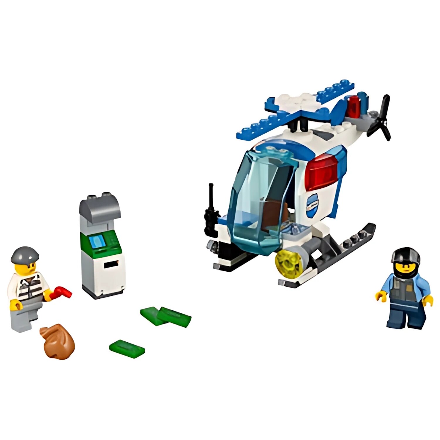 Конструктор LEGO Juniors 10720 Погоня на полицейском вертолете